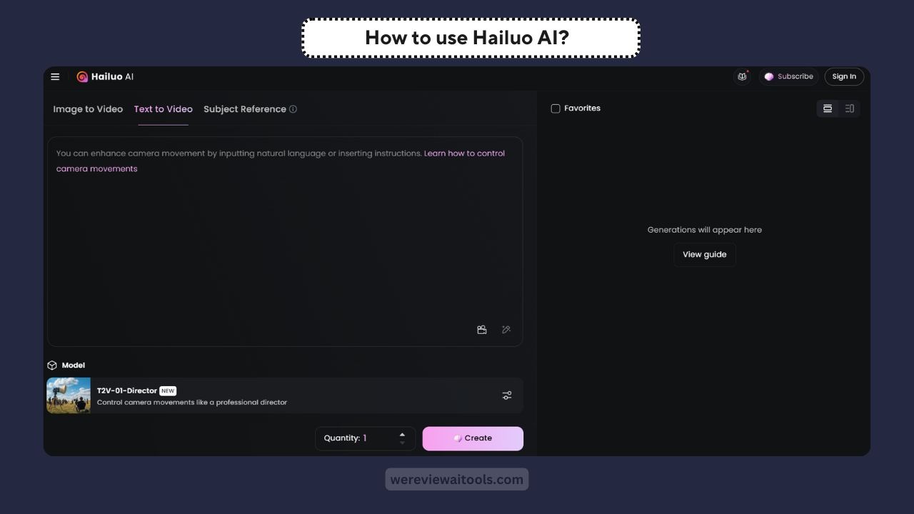 Hailuo AI Review: Video Generation, Features, How to Use Hailuo AI - wereviewaitools
