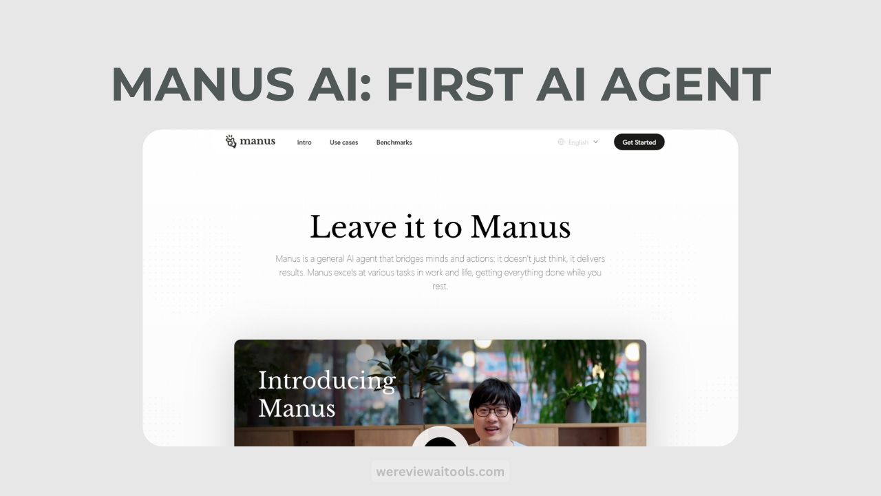 Manus AI: First Fully Independent AI Helper - wereviewaitools