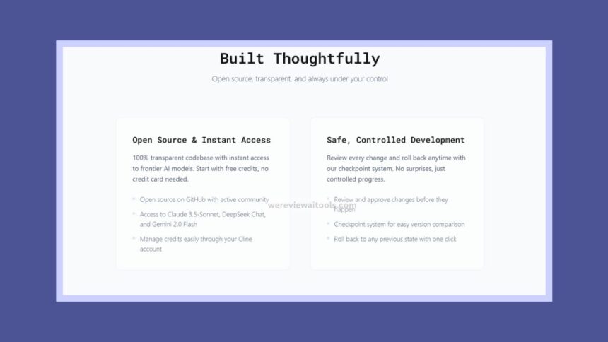 Cline AI Review: Coding Assistant for Easy Development - wereviewaitools