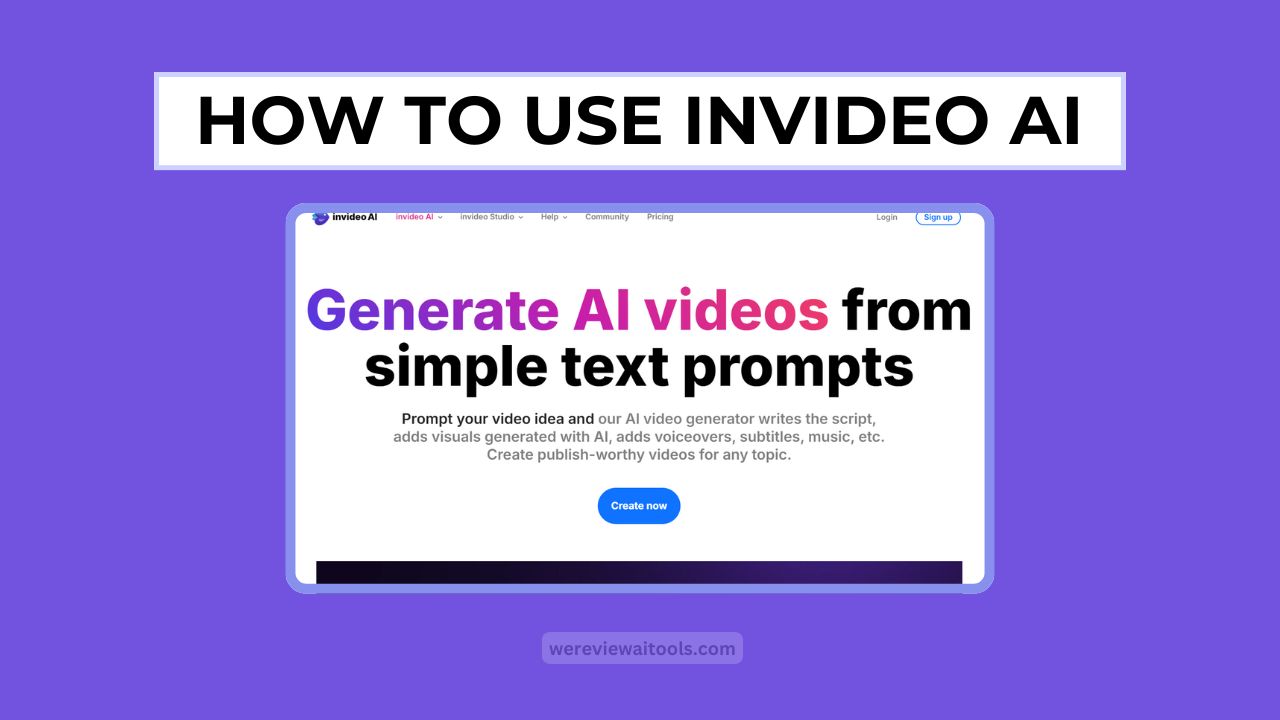 How to Use InVideo AI: Pricing and Features - wereviewaitools