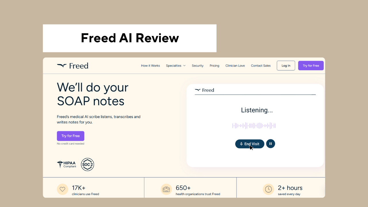 Freed AI Review: Features, pricing & Is it worth it to try ...