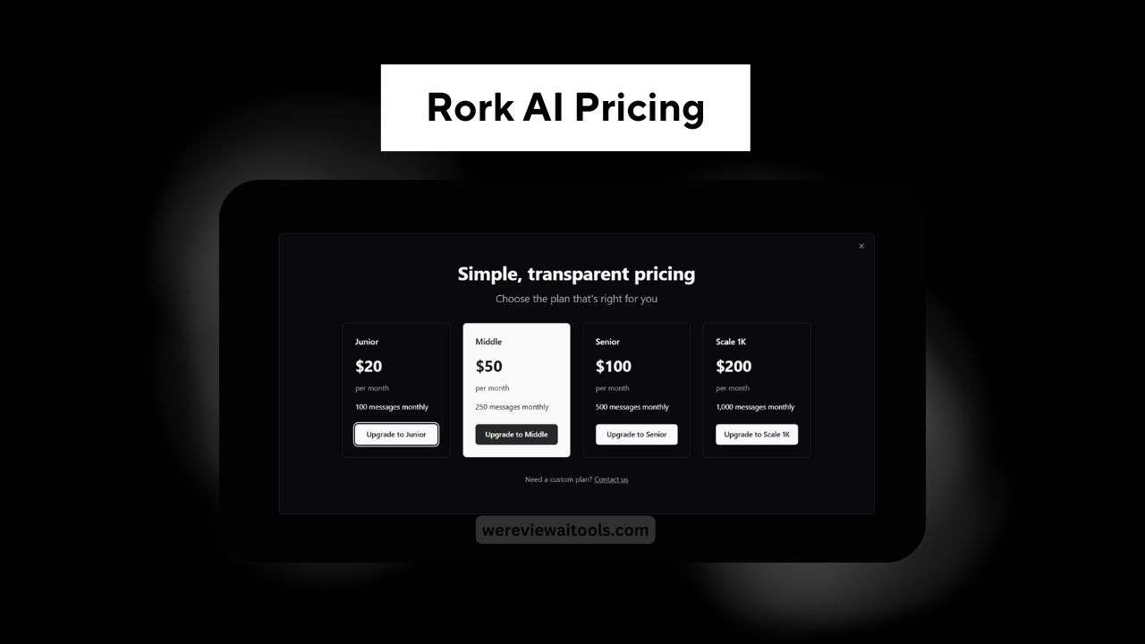 Rork AI Review: Features And Pricing, Create App in Second ...