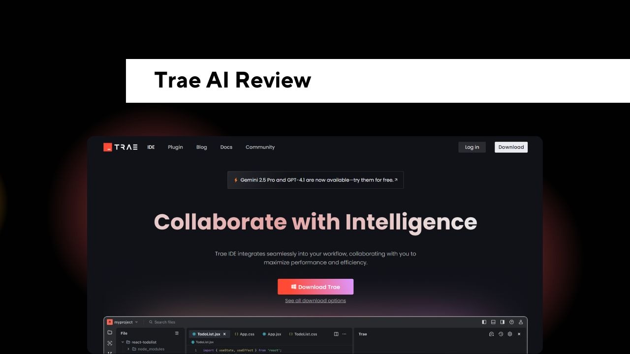 Trae AI Review: Create Your First Saas, Features & Alternative - wereviewaitools