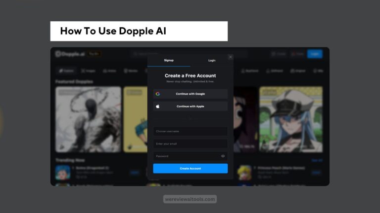 Dopple AI Review: Features, How to use? & User's reviews - wereviewaitools